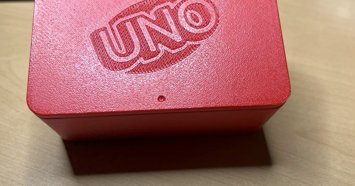 Uno Card Box w/Snap enclosure by greecher | Download free STL model ...