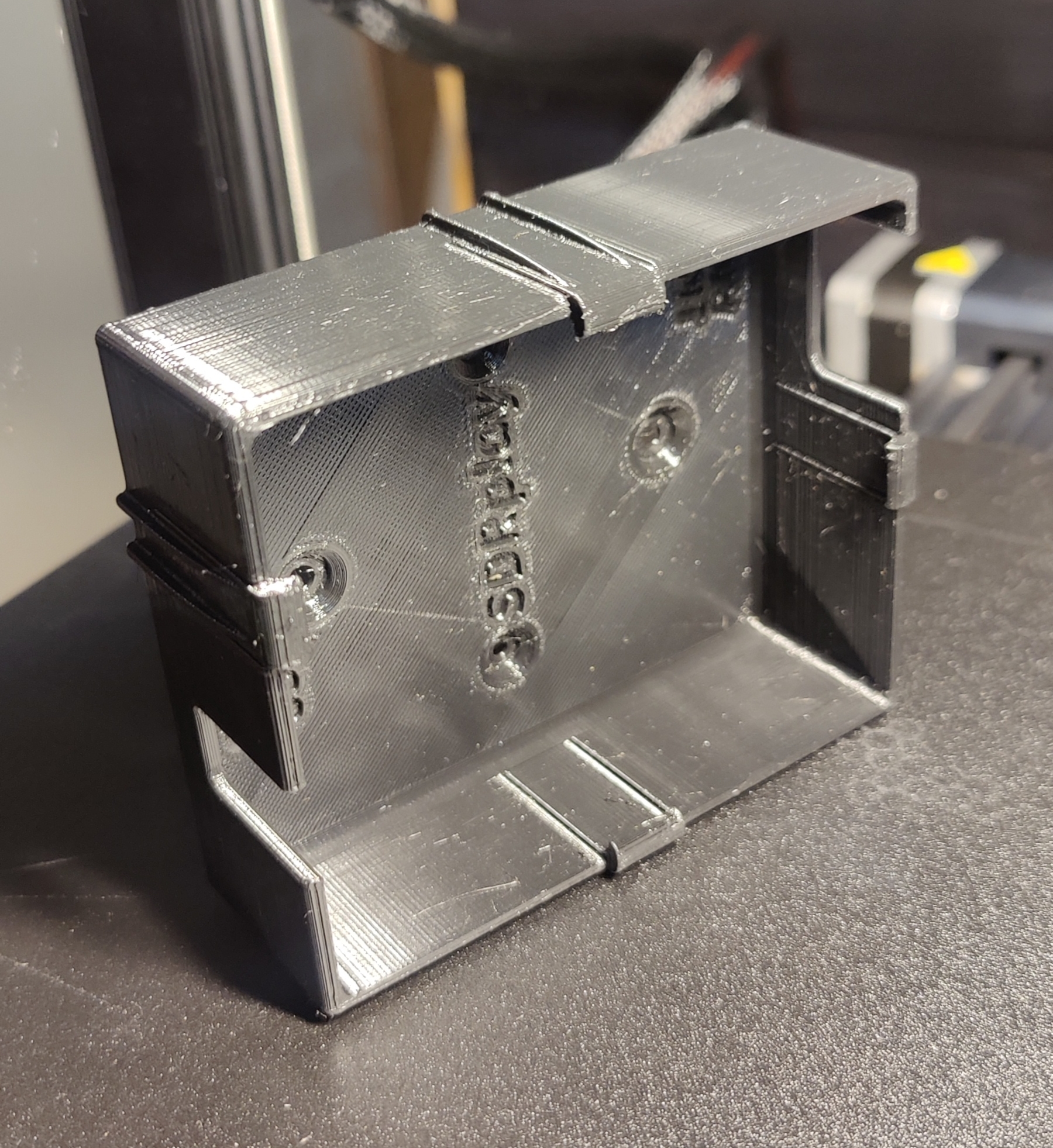 SDRplay RSP1 wall mount by OH8EFI | Download free STL model ...