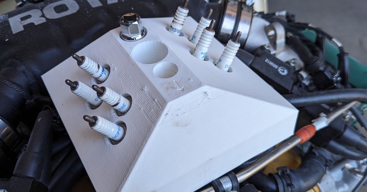 spark plug holder by 969493CD10A4 | Download free STL model ...