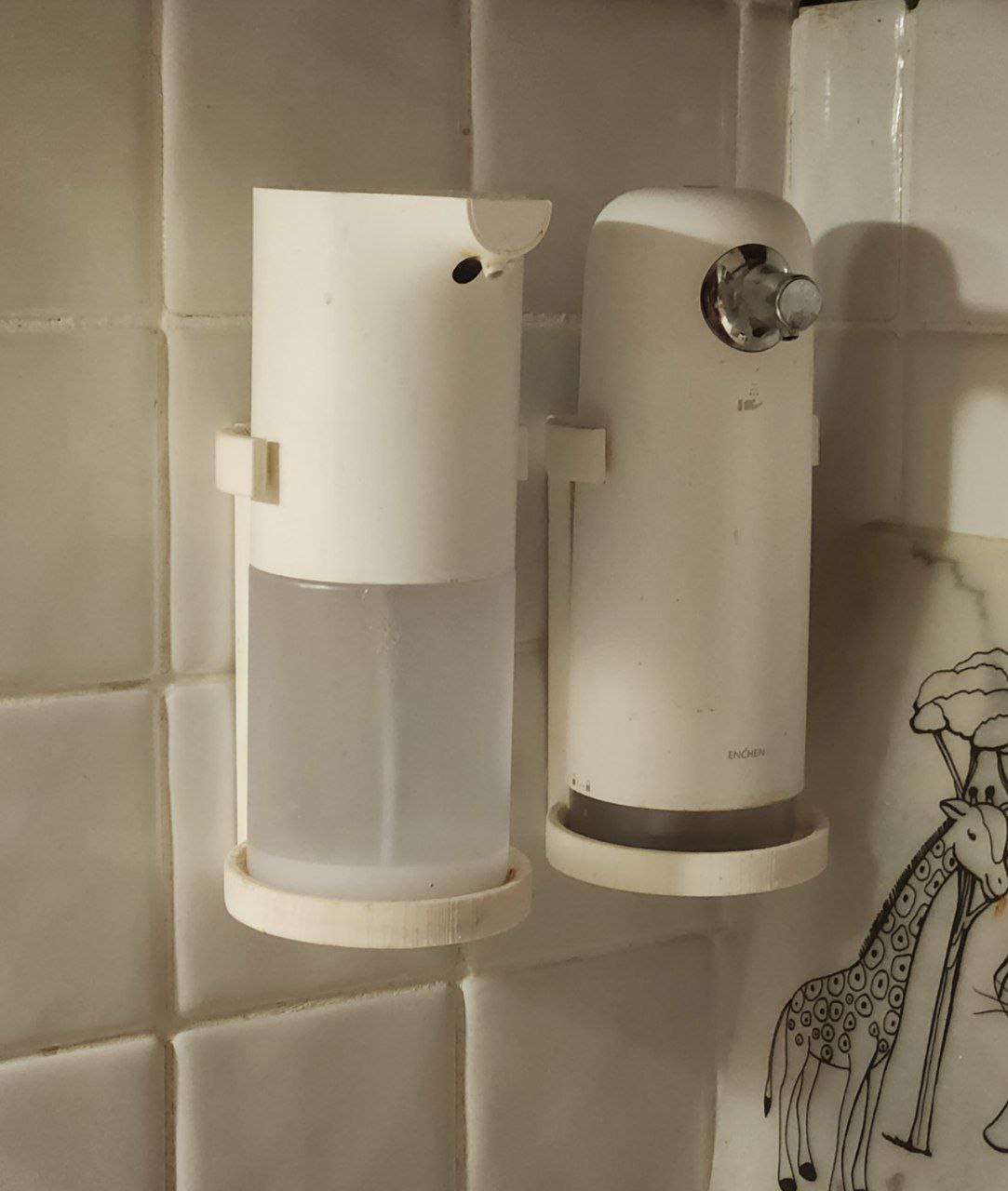 Soap Dispenser Wall Mount by Spinogrizz | Download free STL model ...