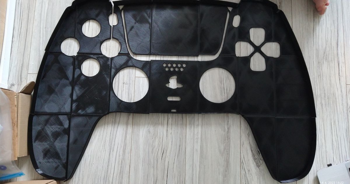 PS5 wall decoration - UPDATE by Bego | Download free STL model ...