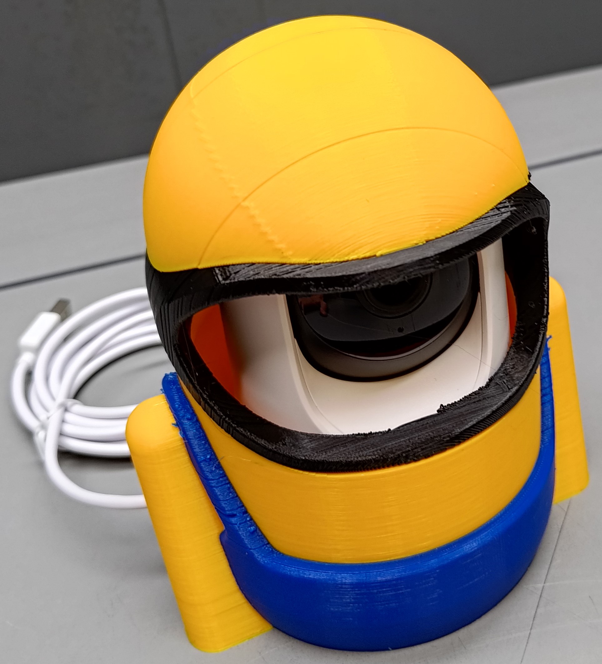 Eufy security camera minion cover by GregEl | Download free STL model ...