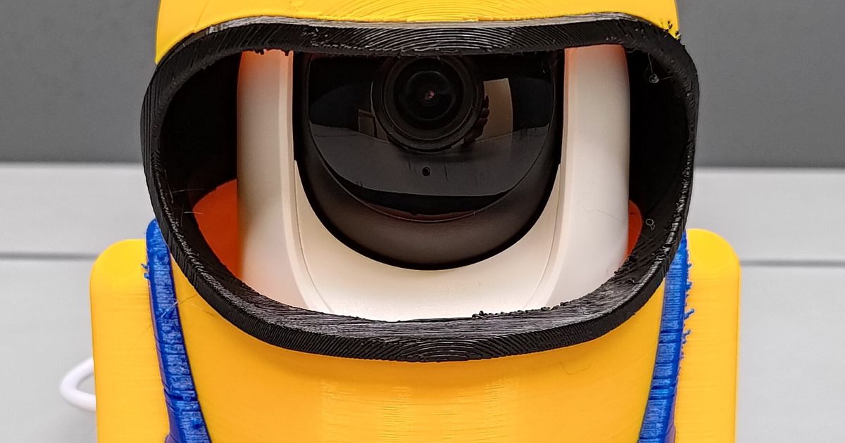 Eufy security camera minion cover by GregEl | Download free STL model ...