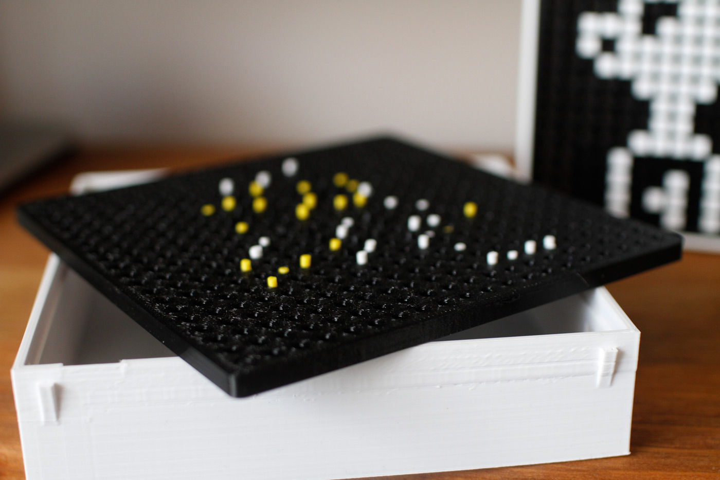 Customizable pixel box on desk v2.0 - different sizes by PrintedGuy ...