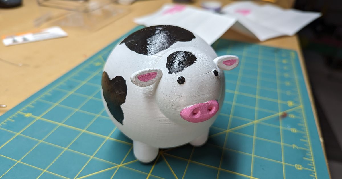 Spherical Cow by Ryan McCarty | Download free STL model | Printables.com