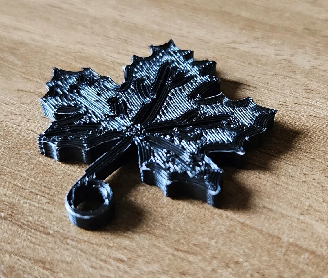 Keychain maple leaf by Zivadeka | Download free STL model | Printables.com