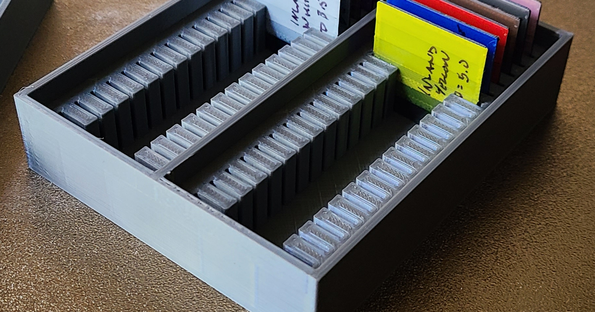 HueForge Step Test Box by AirborneKP | Download free STL model ...