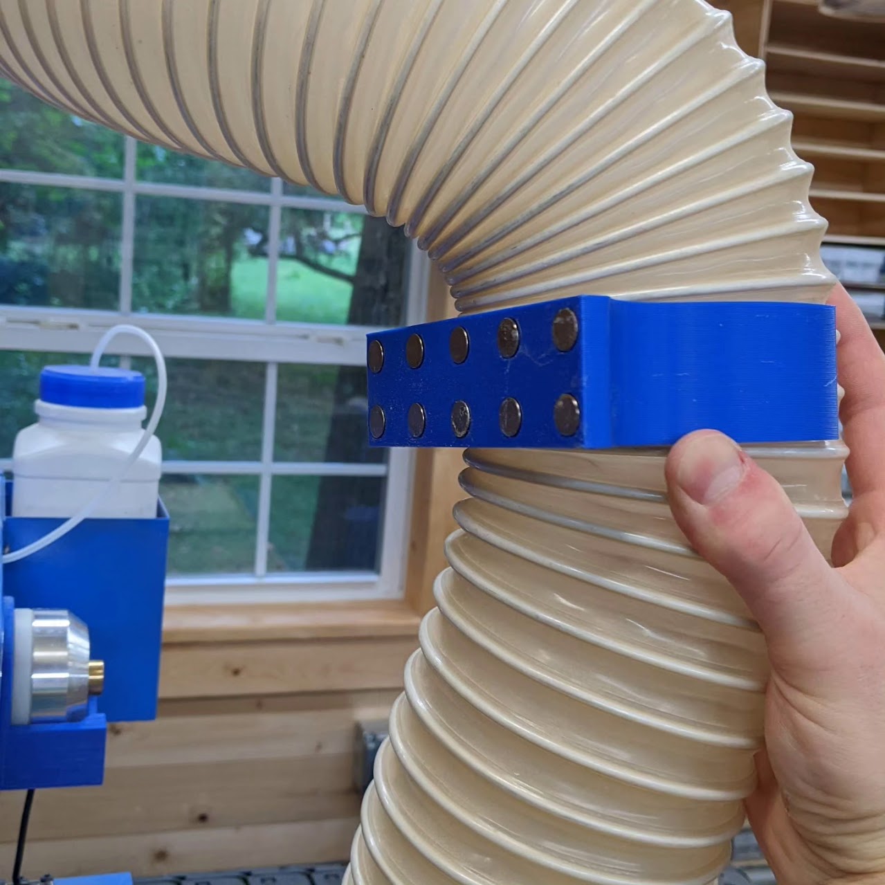 Dust Hose 4in Magnet Mount by Mike @pix2proto | Download free STL model ...