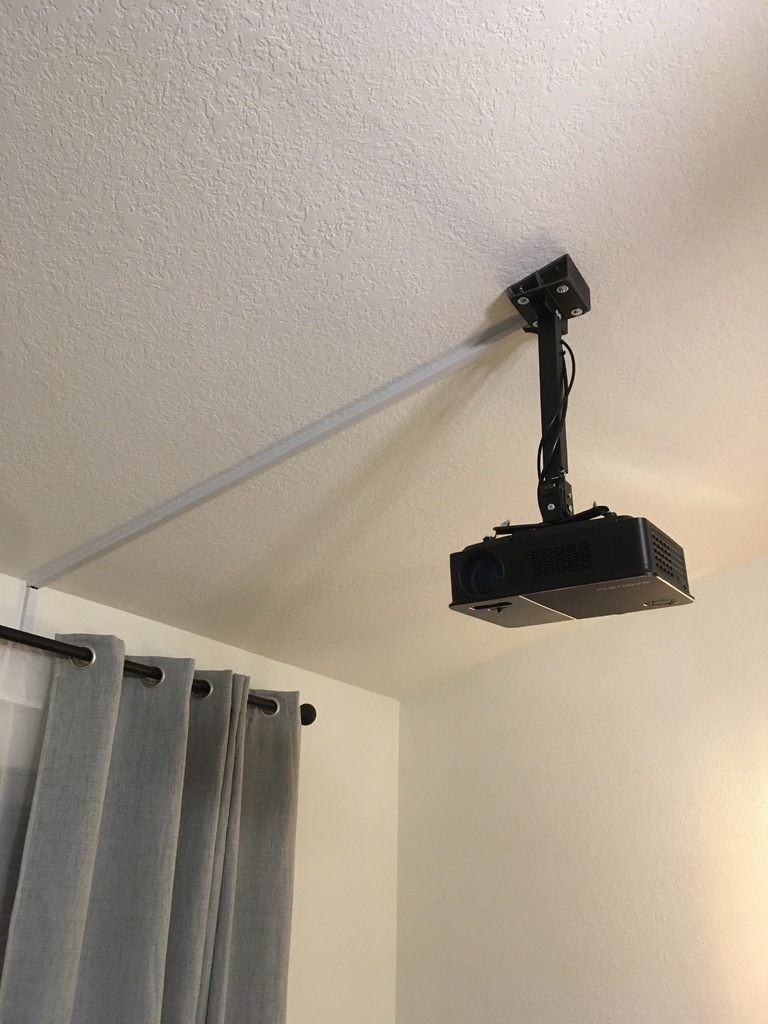 15 degree ceiling mount (for projector) by RyanR | Download free STL ...