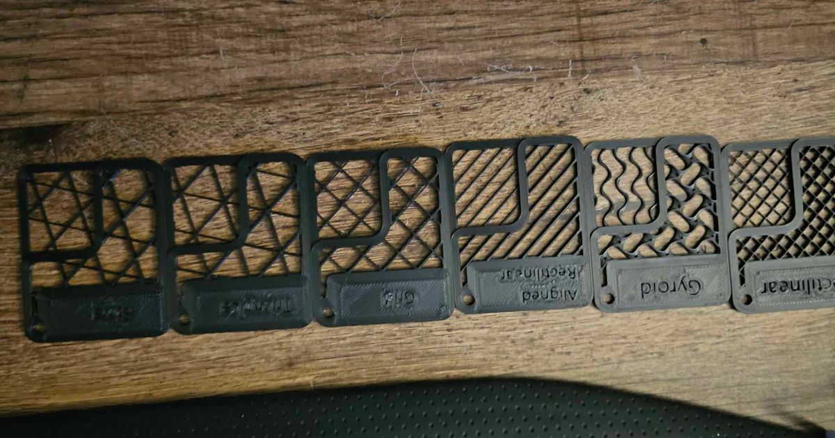 PCX: Infill (PrusaSlicer) by Omaha3DPrints | Download free STL model ...