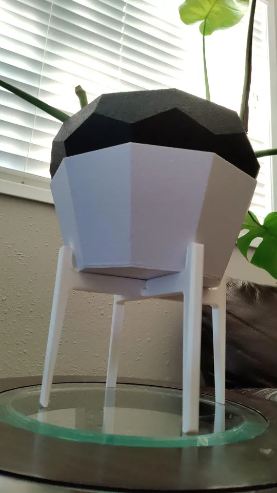 Midcentury Style Plant Stand by DP | Download free STL model ...