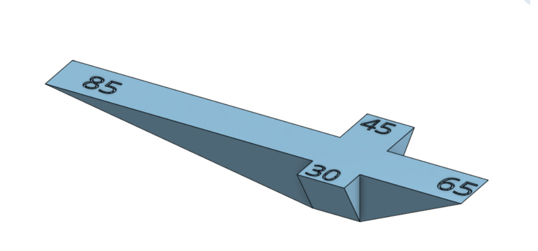 Overhang Test por icreated | Descargar modelo STL gratuito | Printables.com