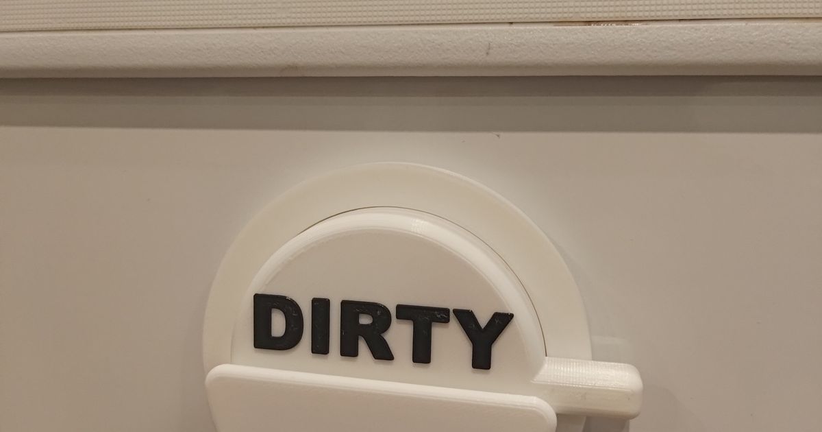 Dishwasher status indicator by Gigahawk | Download free STL model ...