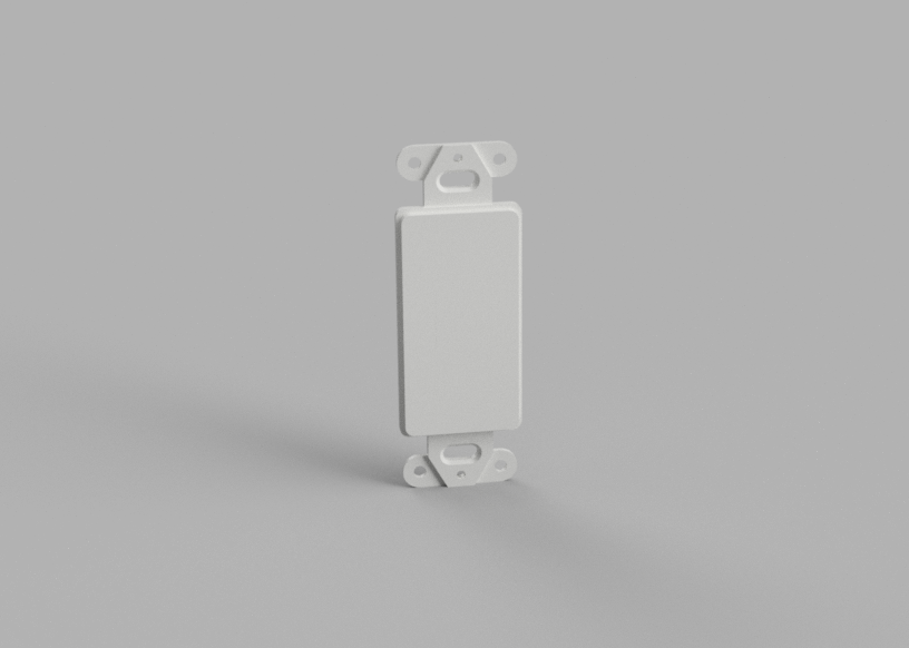 Decora Keystone Port and Blank by automontronic | Download free STL ...