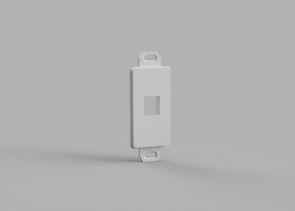 Decora Keystone Port and Blank by automontronic | Download free STL ...