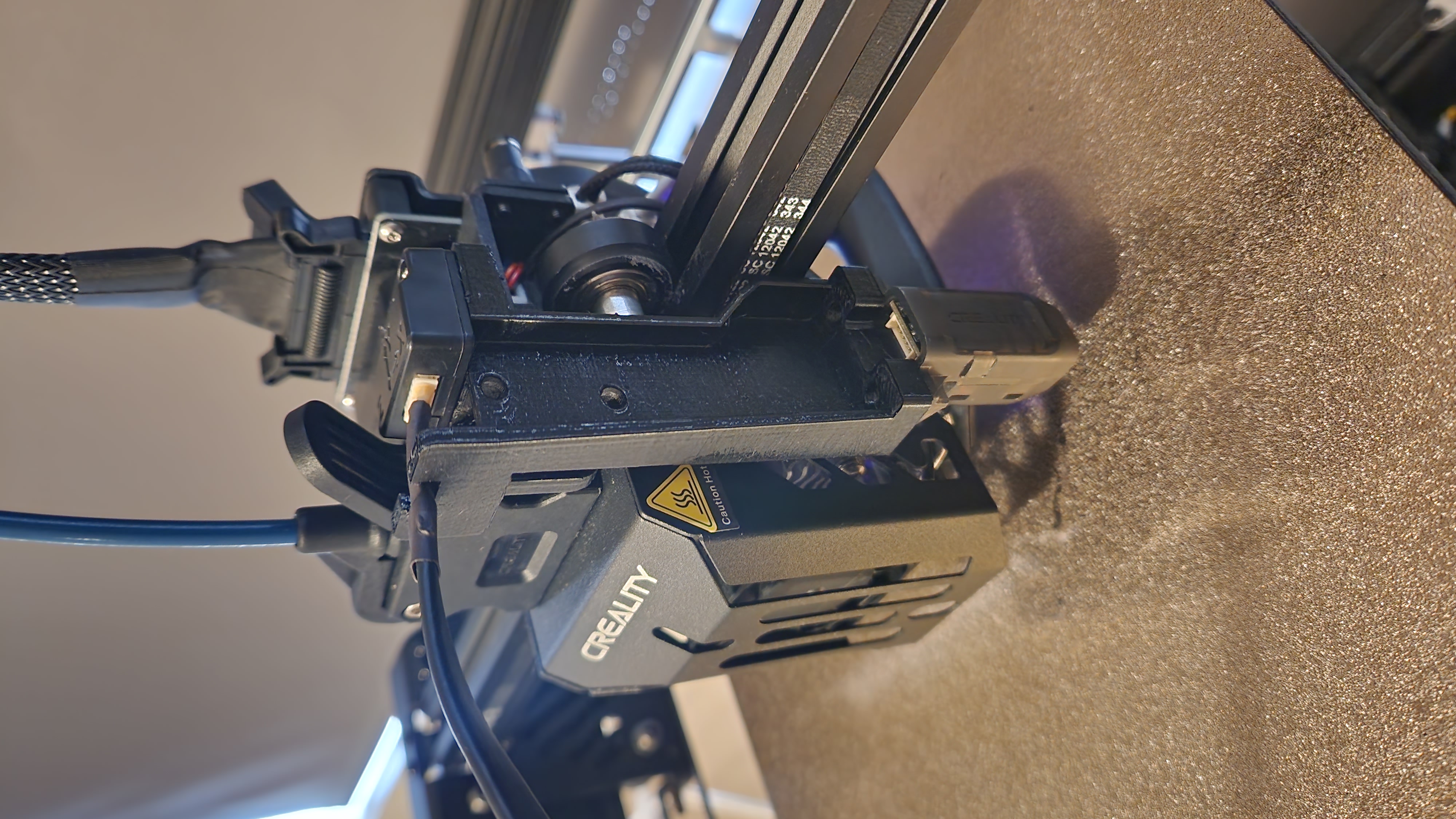 Ender-5 S1 CR-touch Zero-Y-Offset with Sensor Cable Support by Tristan Campbell | Download free ...