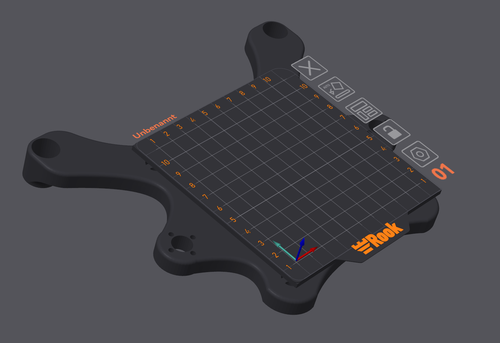 Rook buildplate texture and model for orca slicer by DZa | Download ...