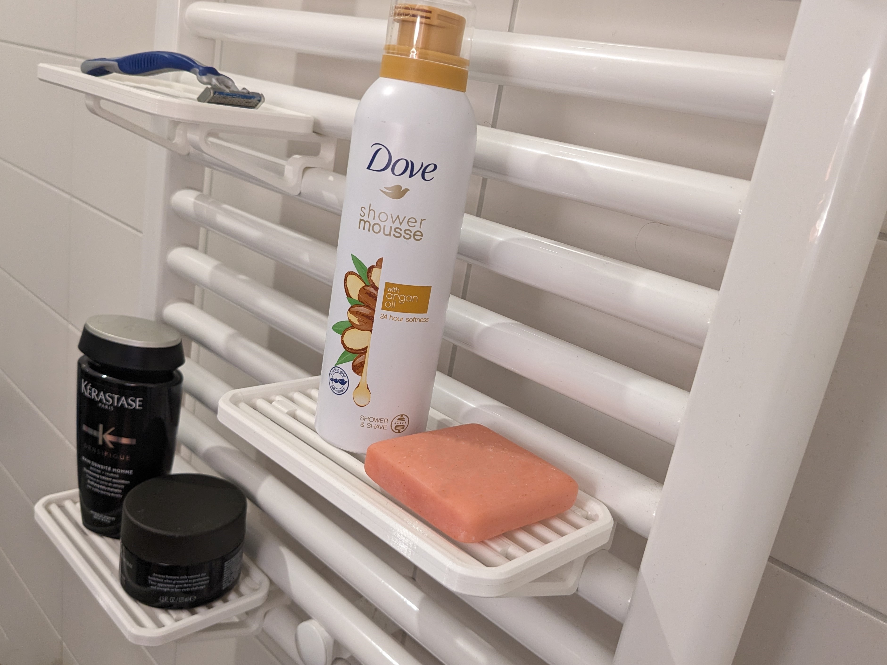 Shelves for Towel Radiator by 3Dri | Download free STL model ...