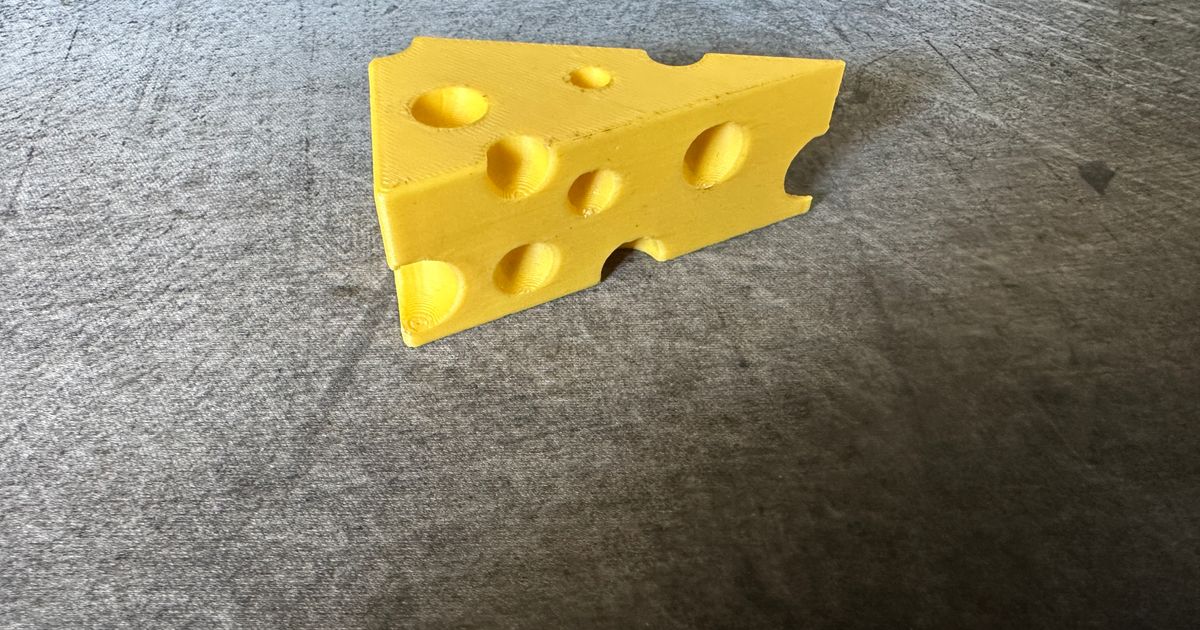 Cheese by Gilles | Download free STL model | Printables.com