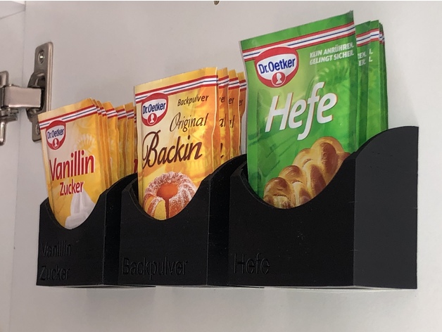 Baking ingredients storage by Boris Avramov | Download free STL model ...