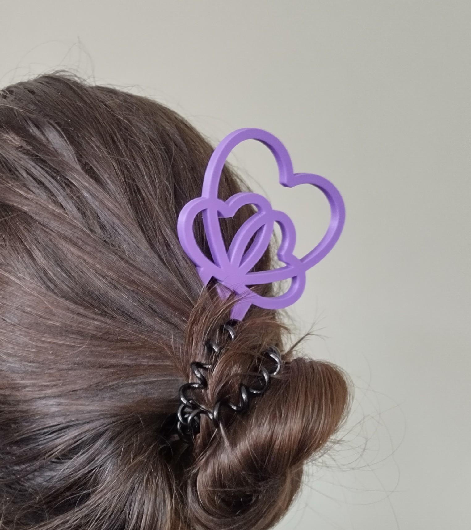 Heart Comb by E3De | Download free STL model | Printables.com