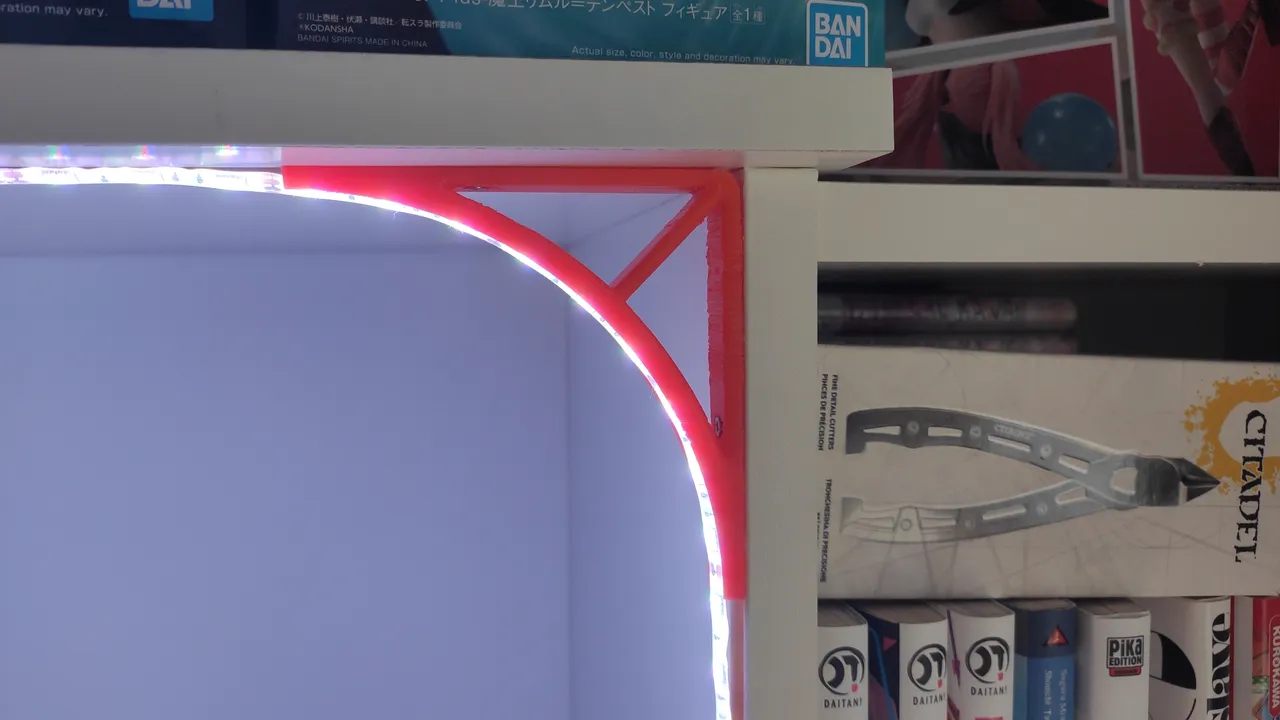 LED strip holder bracket by Zumkellerspace | Download free STL model ...