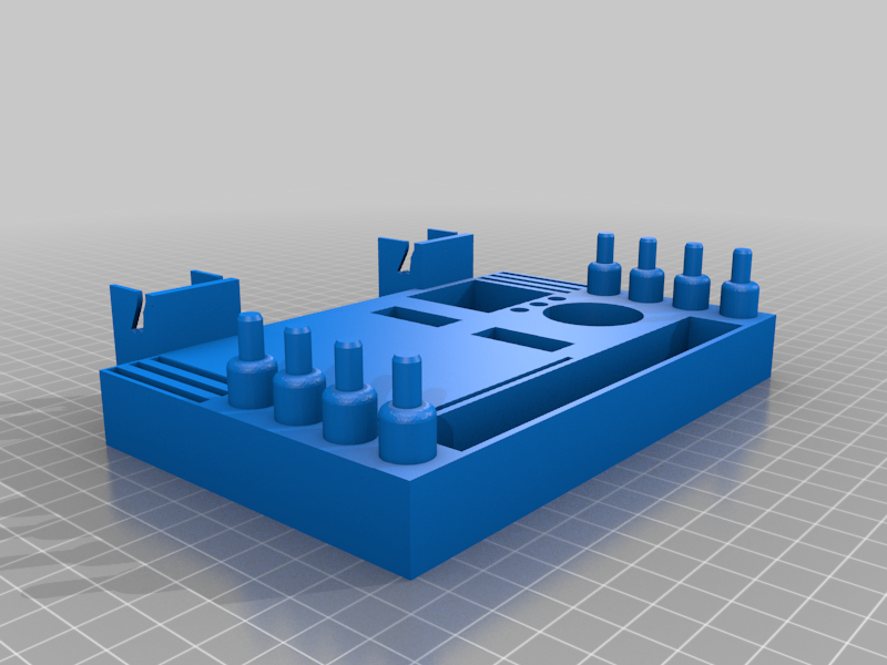 Wall Control - Dremel bit holder mashup by nm3d | Download free STL ...