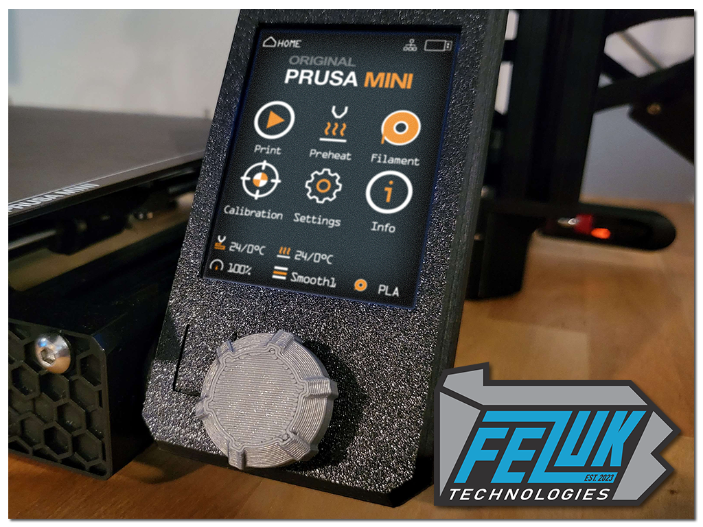 Prusa Mini/Mini+ LCD Knob by Fezuk Technologies | Download free STL ...