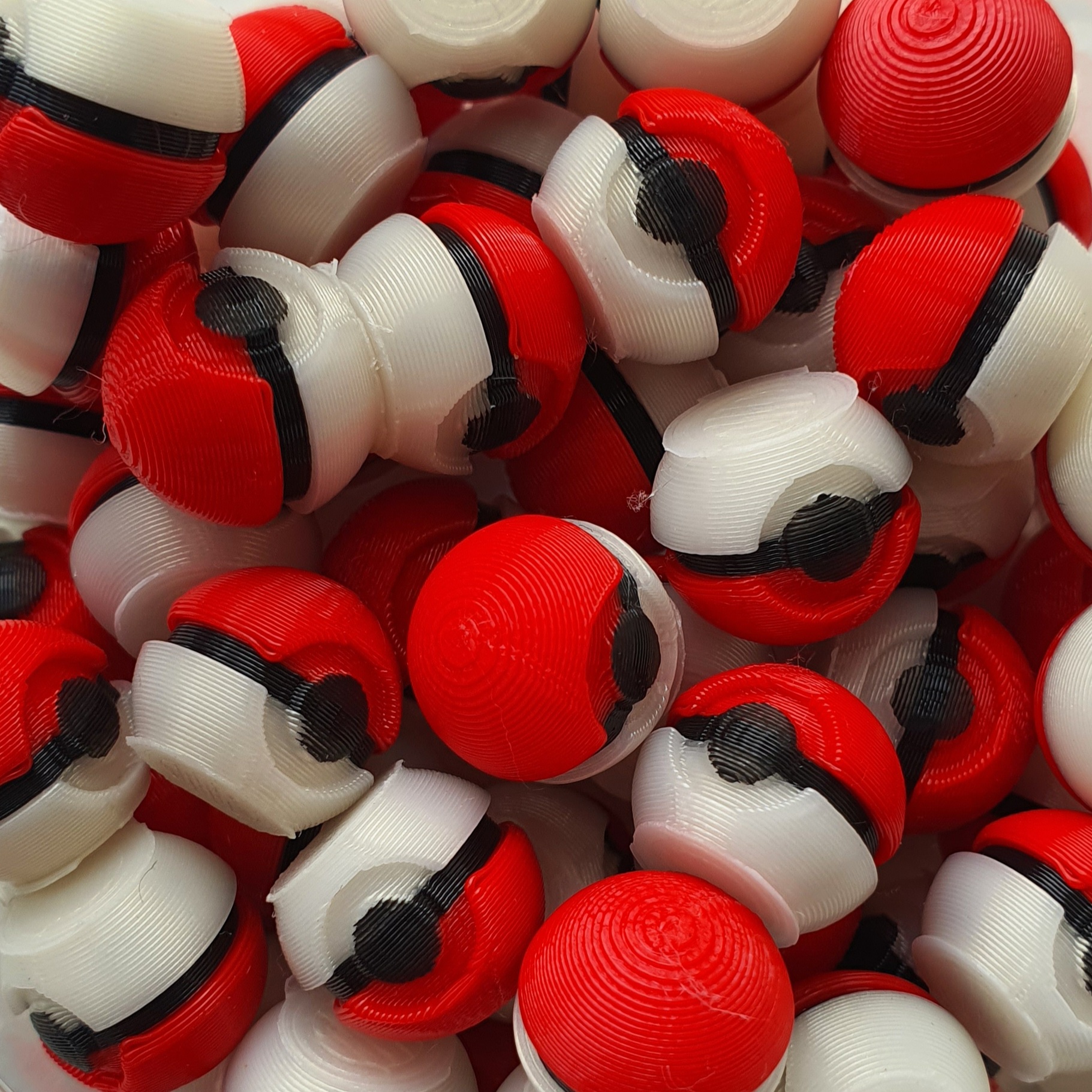 Mini Pokéball by Printaghoras | Download free STL model | Printables.com