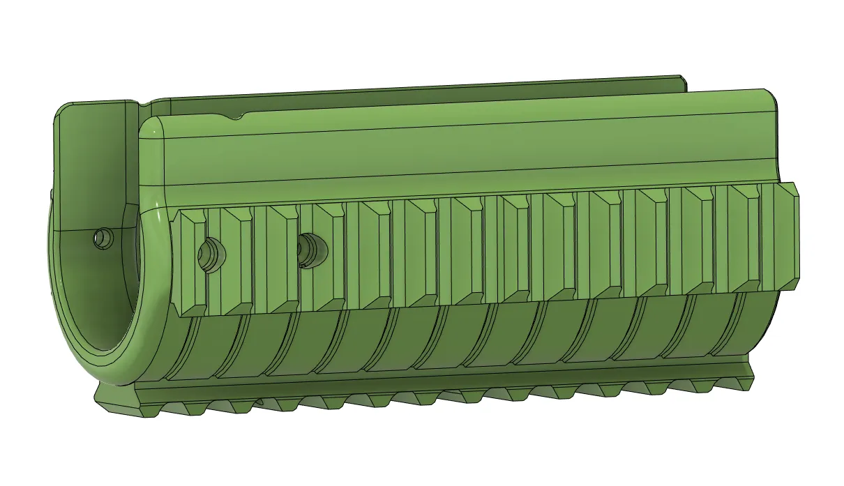 SLAB Triple Rail Handguard by Chance | Download free STL model ...