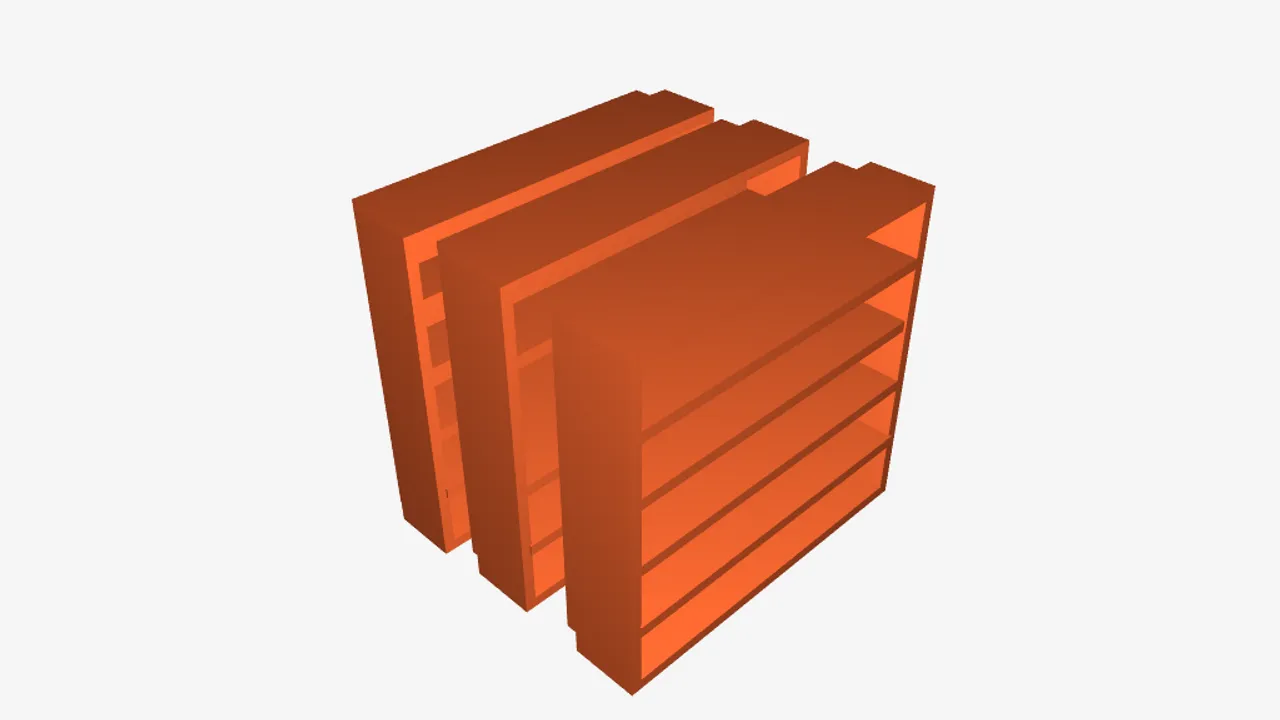 N scale car shelf by Bossskillit | Download free STL model | Printables.com