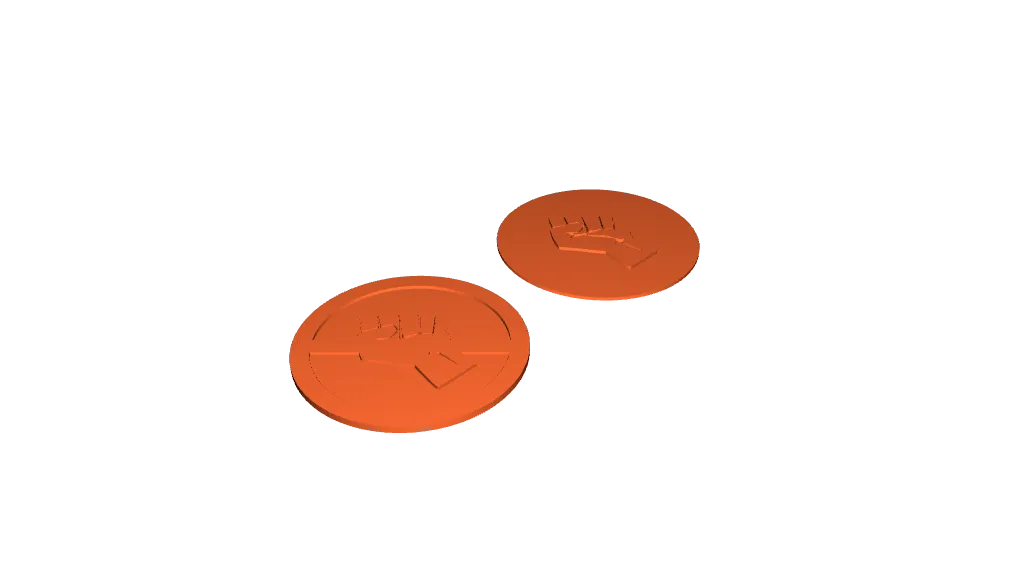 Marvel Champions/Arkham Horror/Board Game Ready/Exhaust Token by Giani ...