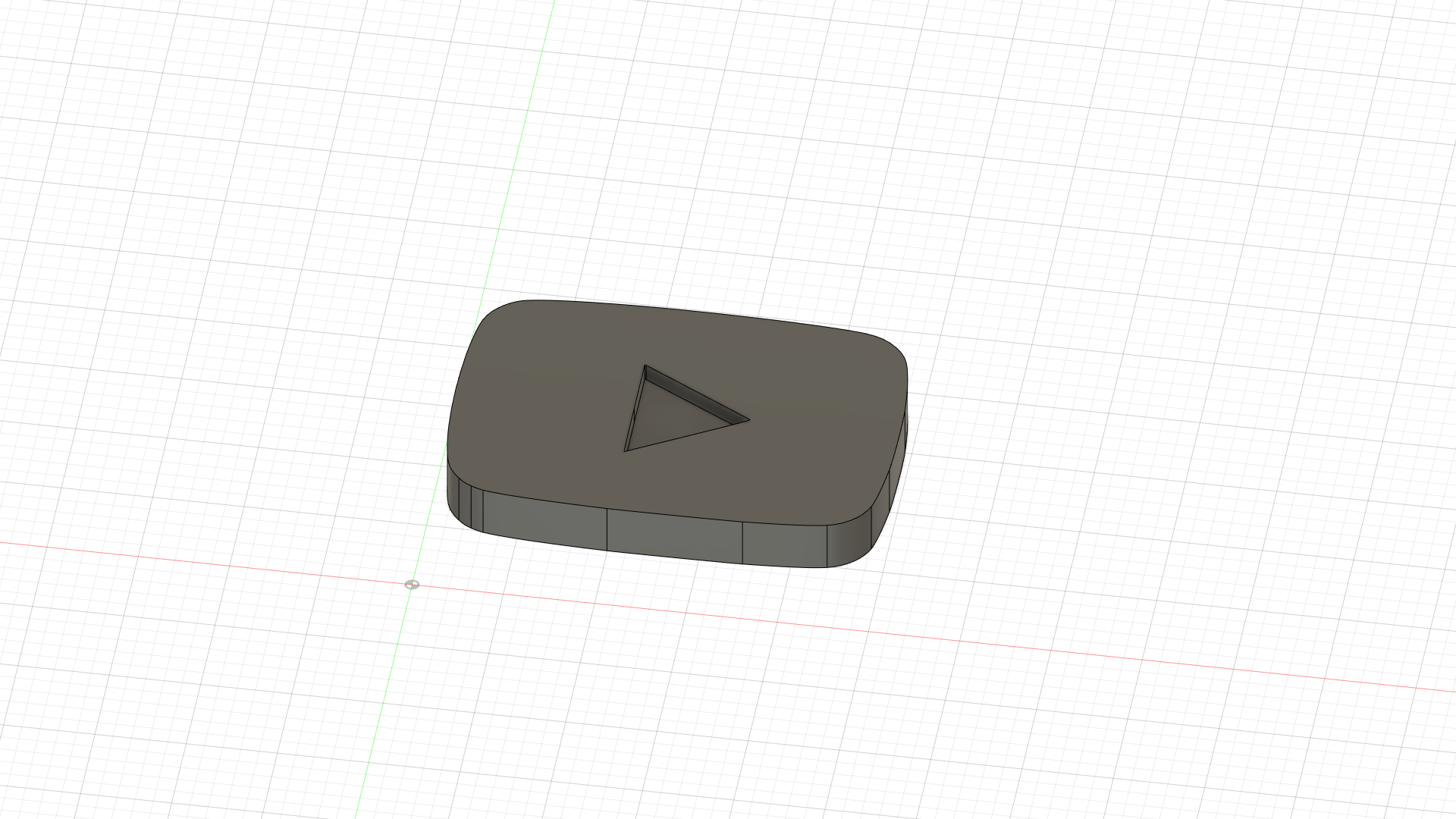 YouTube Logo (scalable) by Antonio Conesa | Download free STL model ...