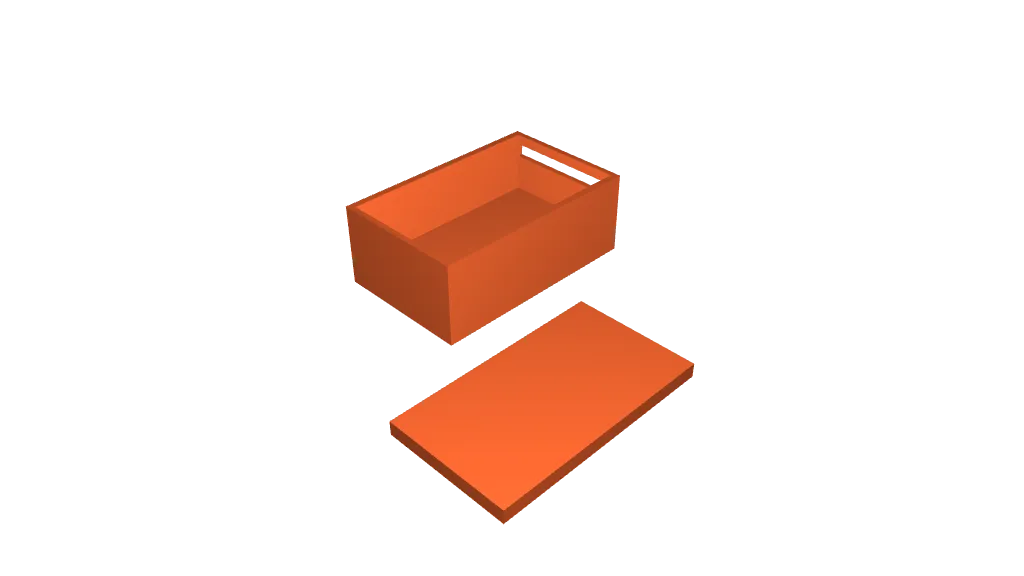 Box With Sliding Lid by JMML Scrafford | Download free STL model ...