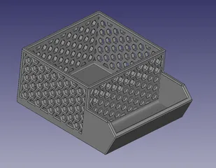 Creality Box Side Holder Honeycomb by Palomin3D | Download free STL ...