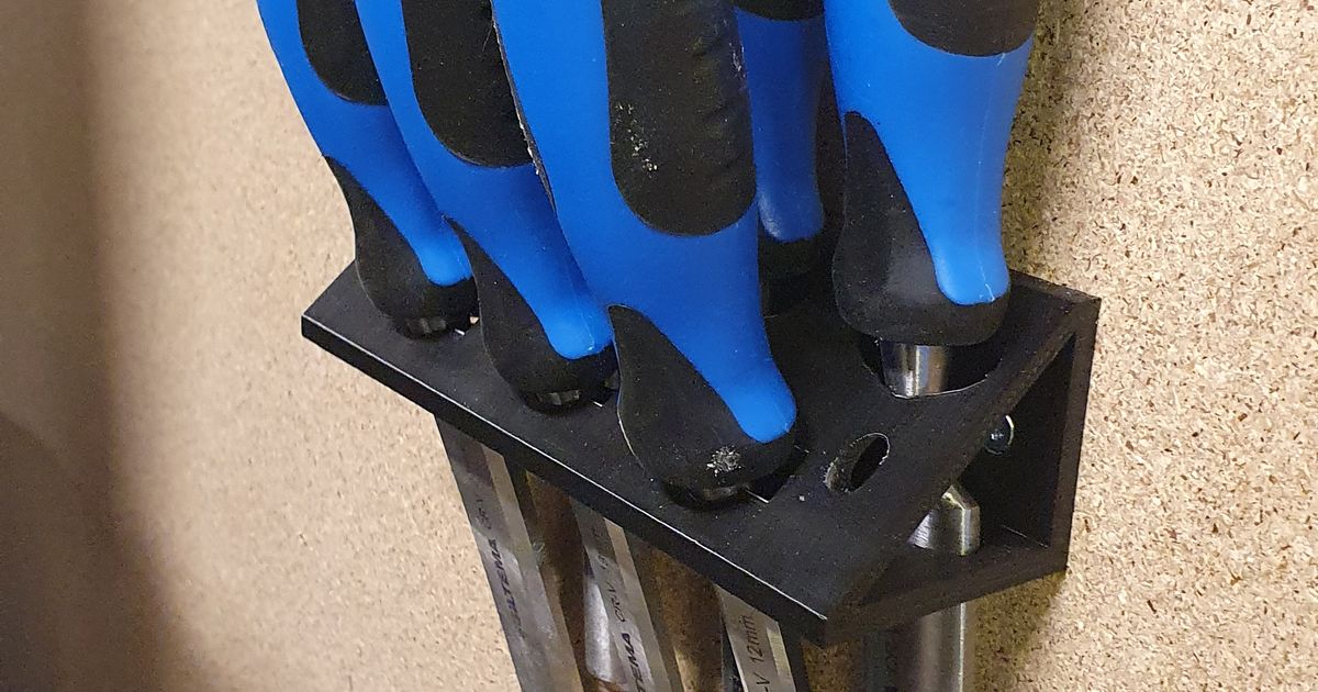 Chisel holder by Supernan17 | Download free STL model | Printables.com