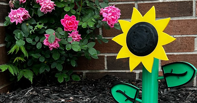 Modular Sunflower: 3D Printable Sunflower with Interchangeable Petals ...