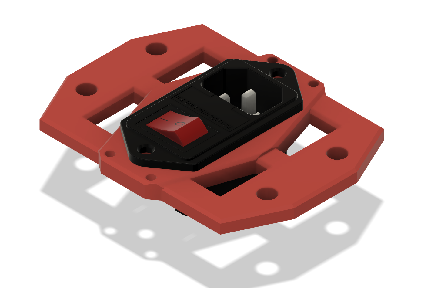 RatRig V-Core 3 IEC Adapter by HitLuca | Download free STL model ...