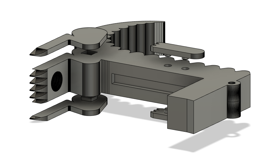 Gator Clamp (splitted for easy print) by Akardia | Download free STL ...