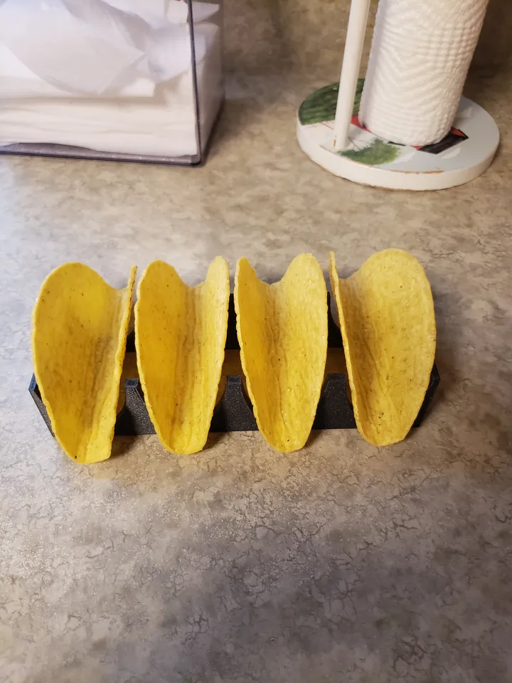 Taco shell holder by Mrdc04 | Download free STL model | Printables.com