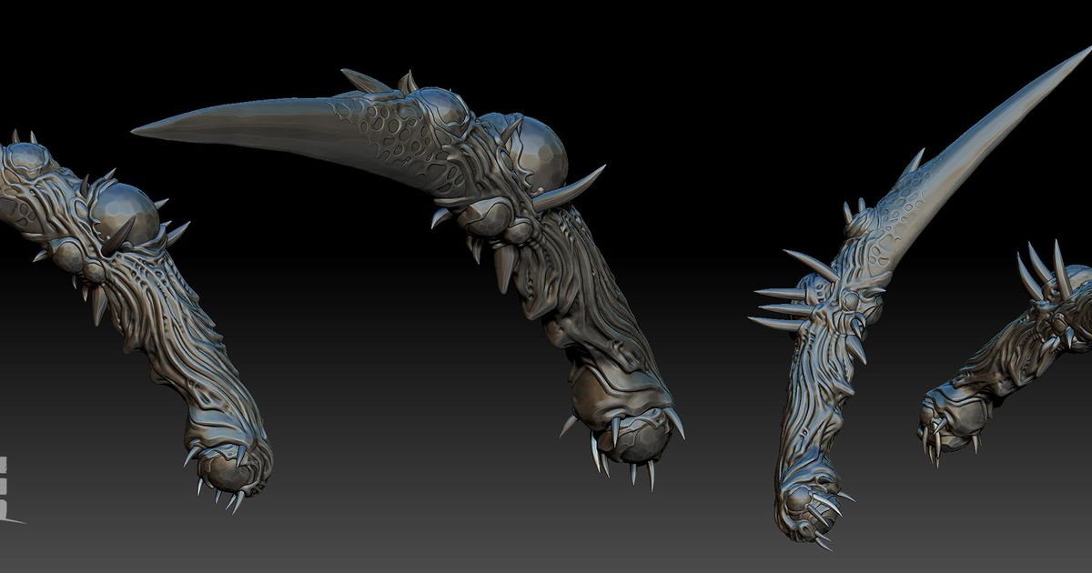 Hive Knife from The Cycle: Frontier by Franky Storms | Download free ...