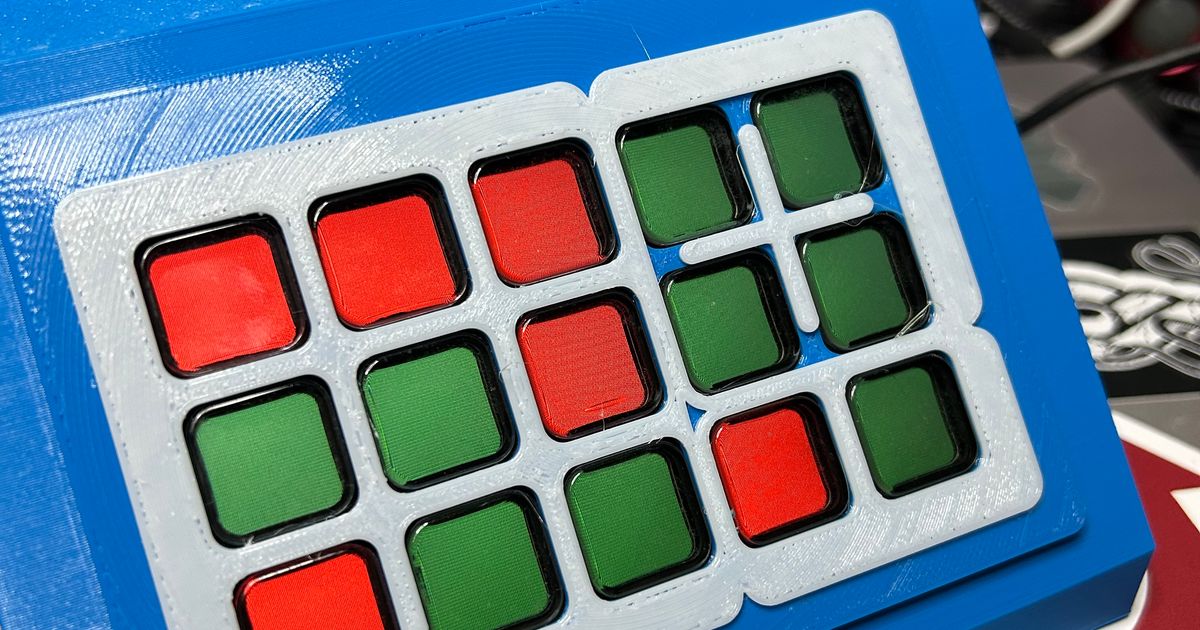 LEGO Stream Deck Bezel by moofie | Download free STL model | Printables.com