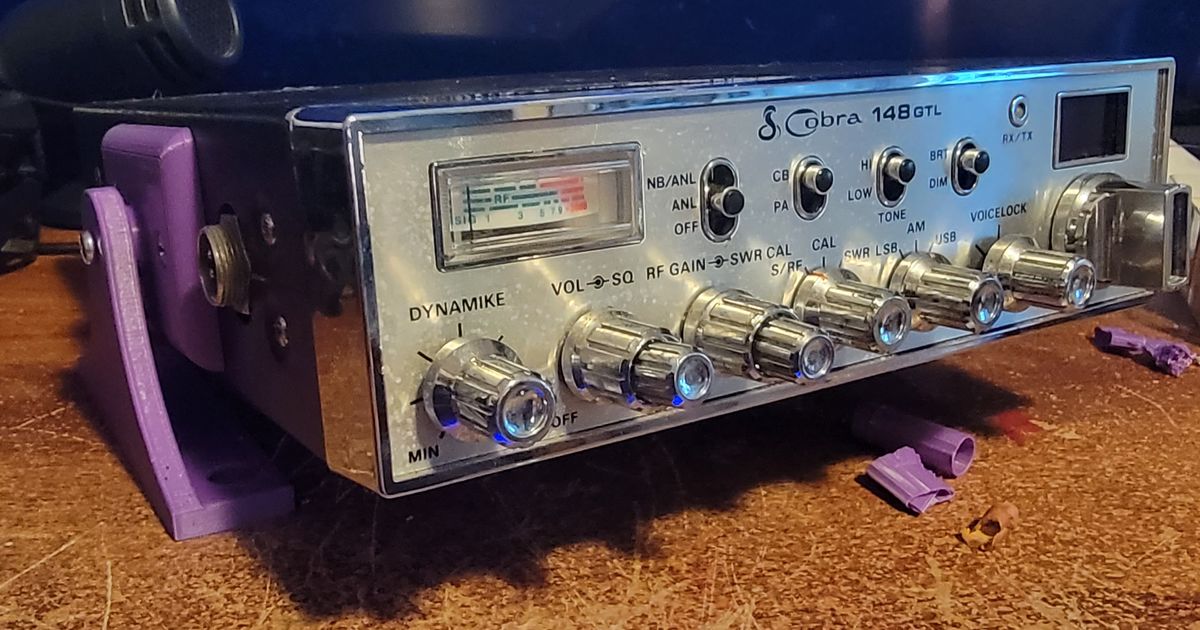 cobra cb mount by Techsarge2018 | Download free STL model | Printables.com