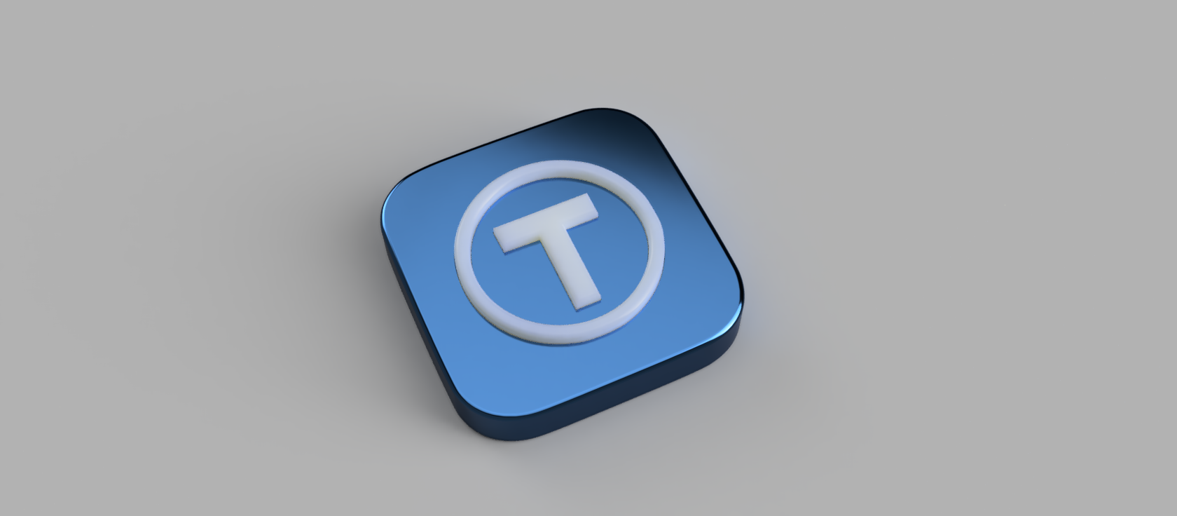 Printable Thingiverse logo by Maximus Marchi | Download free STL model ...
