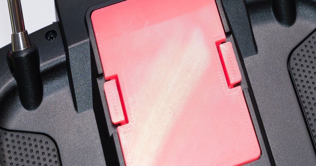 Module bay cover for JR, FrSky X9D, Jumper T16 etc. by rc-soar ...