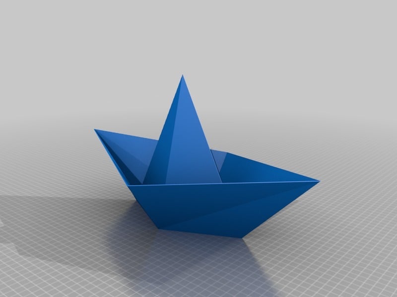 Super Paper Boat by Bryan Gill | Download free STL model | Printables.com