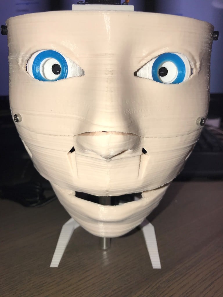 InMoov - Low Profile Head Stand by BG32940 | Download free STL model ...