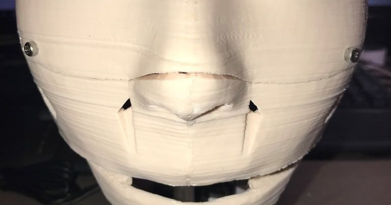 InMoov - Low Profile Head Stand by BG32940 | Download free STL model ...