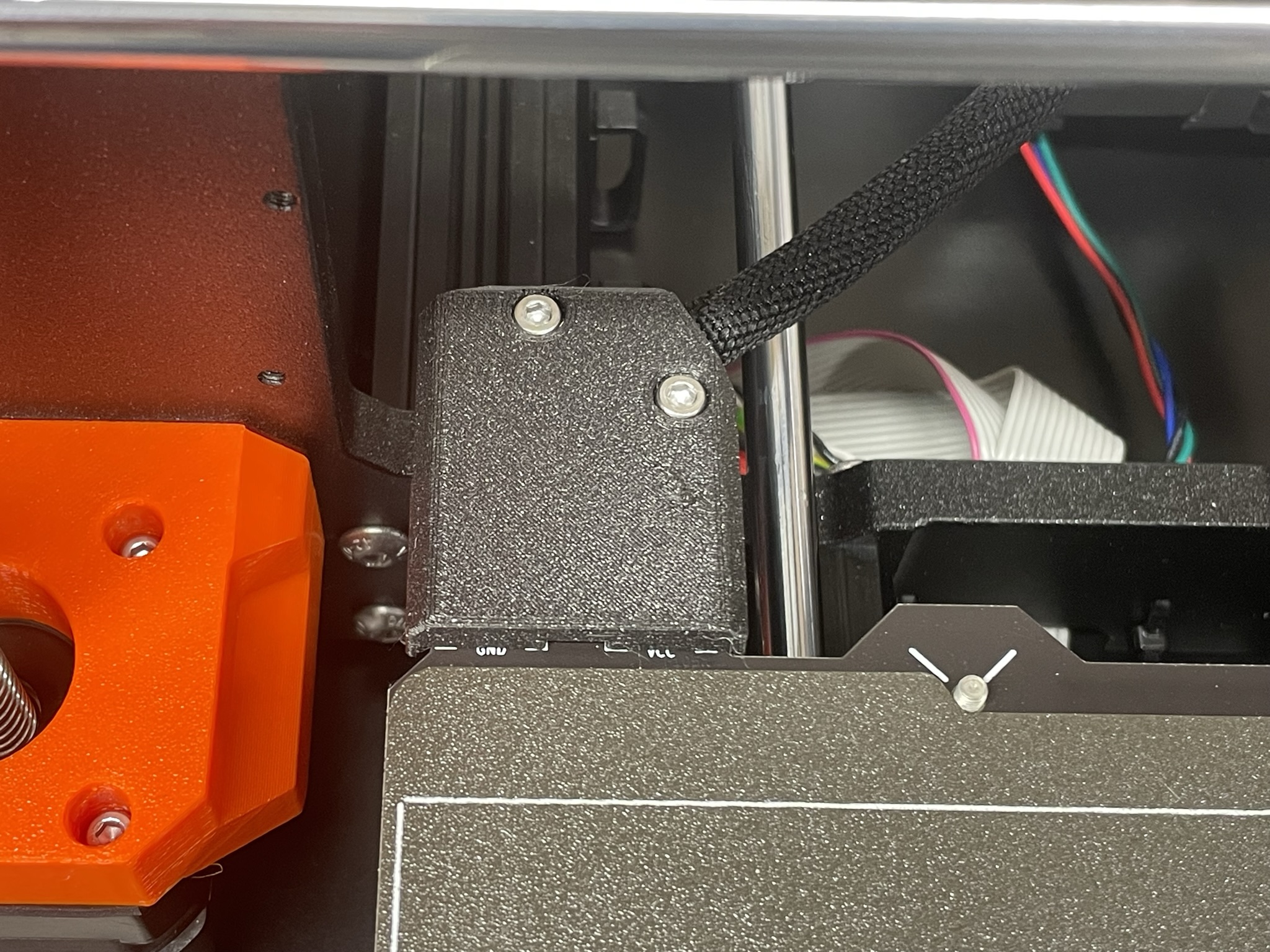 Prusa i3 MK4 and MK4S Heatbed Cable Cover 60 Degree (60°) for ...