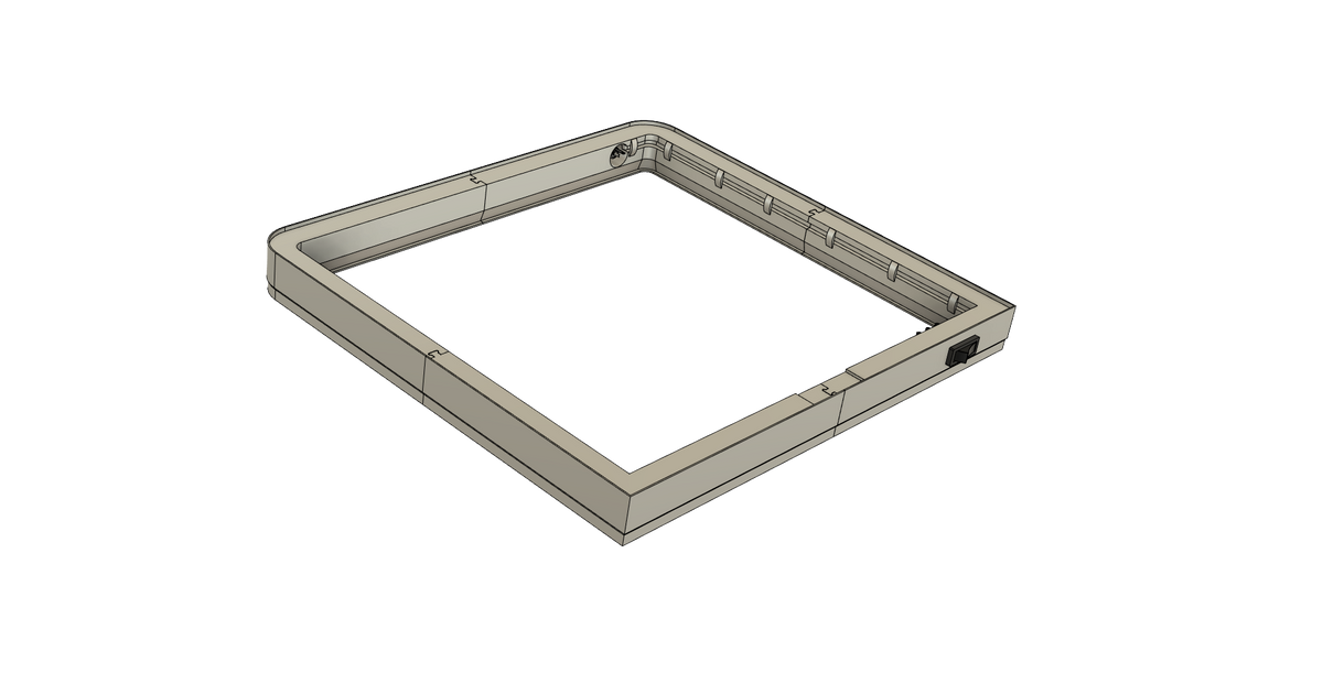 Bambu XC1 Top Glass Riser with power Jack and on off Switch by Mark ...